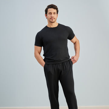 Breathable No-Sweat Sweatpants | Long Jambys | Jambys | Black