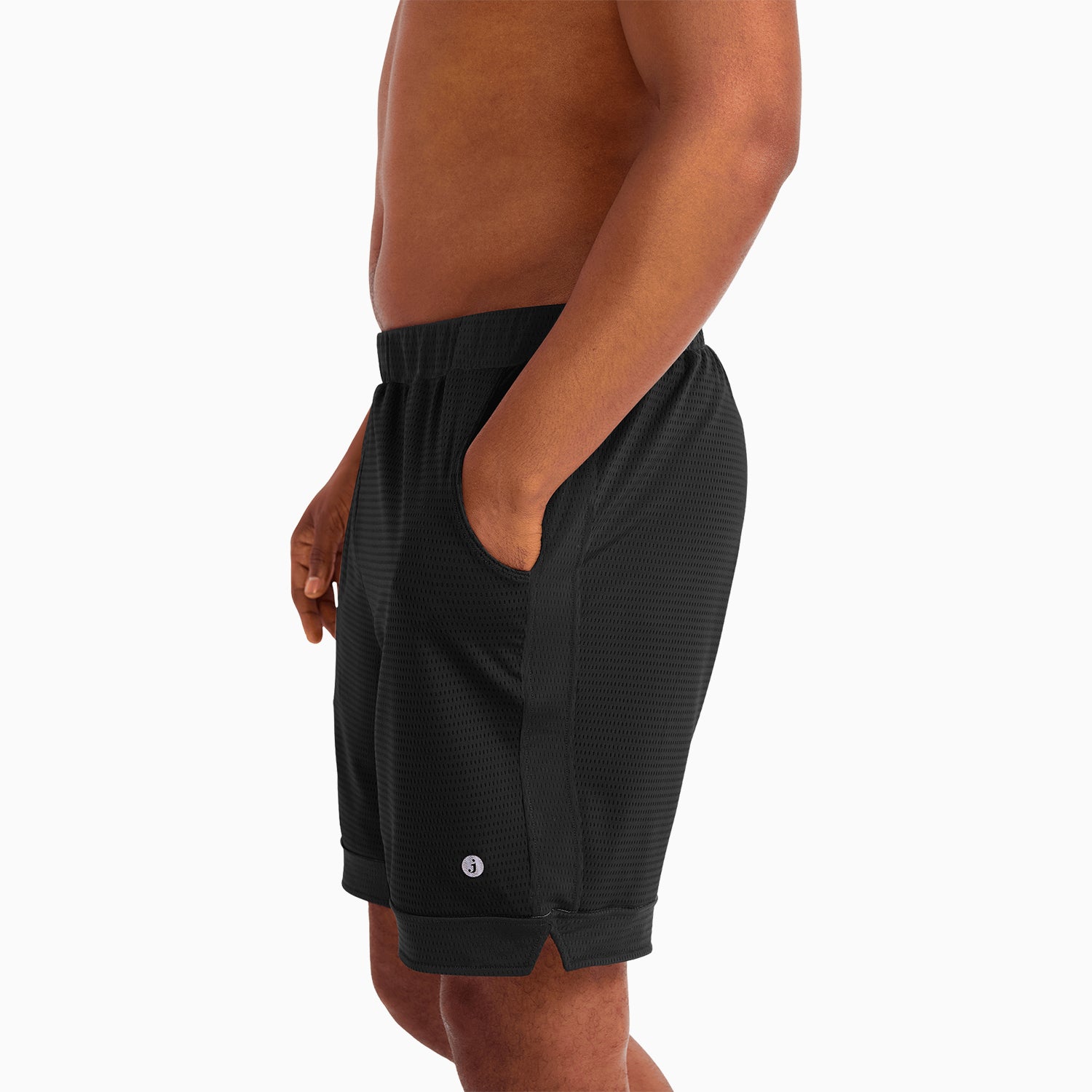 Mesh Shorts With Built-in Liner | SoftStretch Basketball Shorts ...
