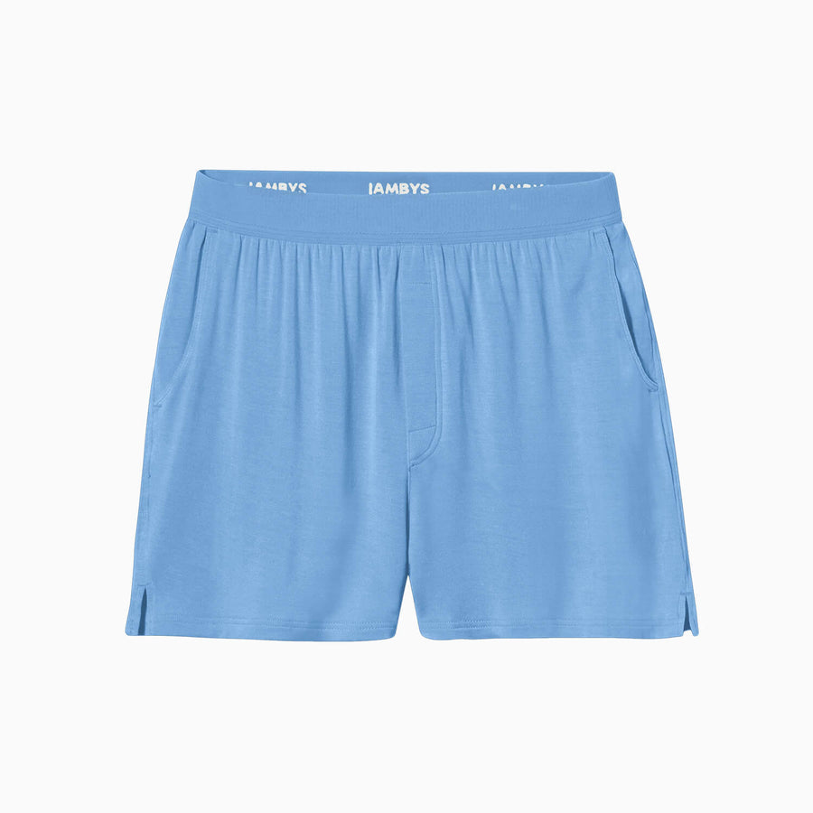 Boxers With Pockets | House Shorts | Jambys | Glacier