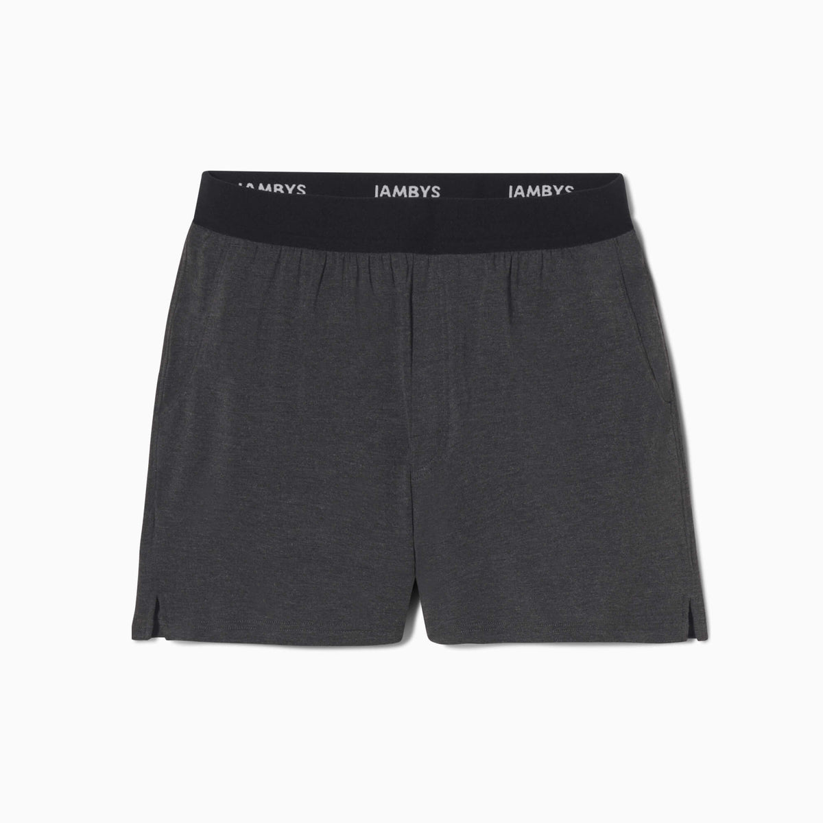 Boxers With Pockets | House Shorts | Jambys | Gray/Black
