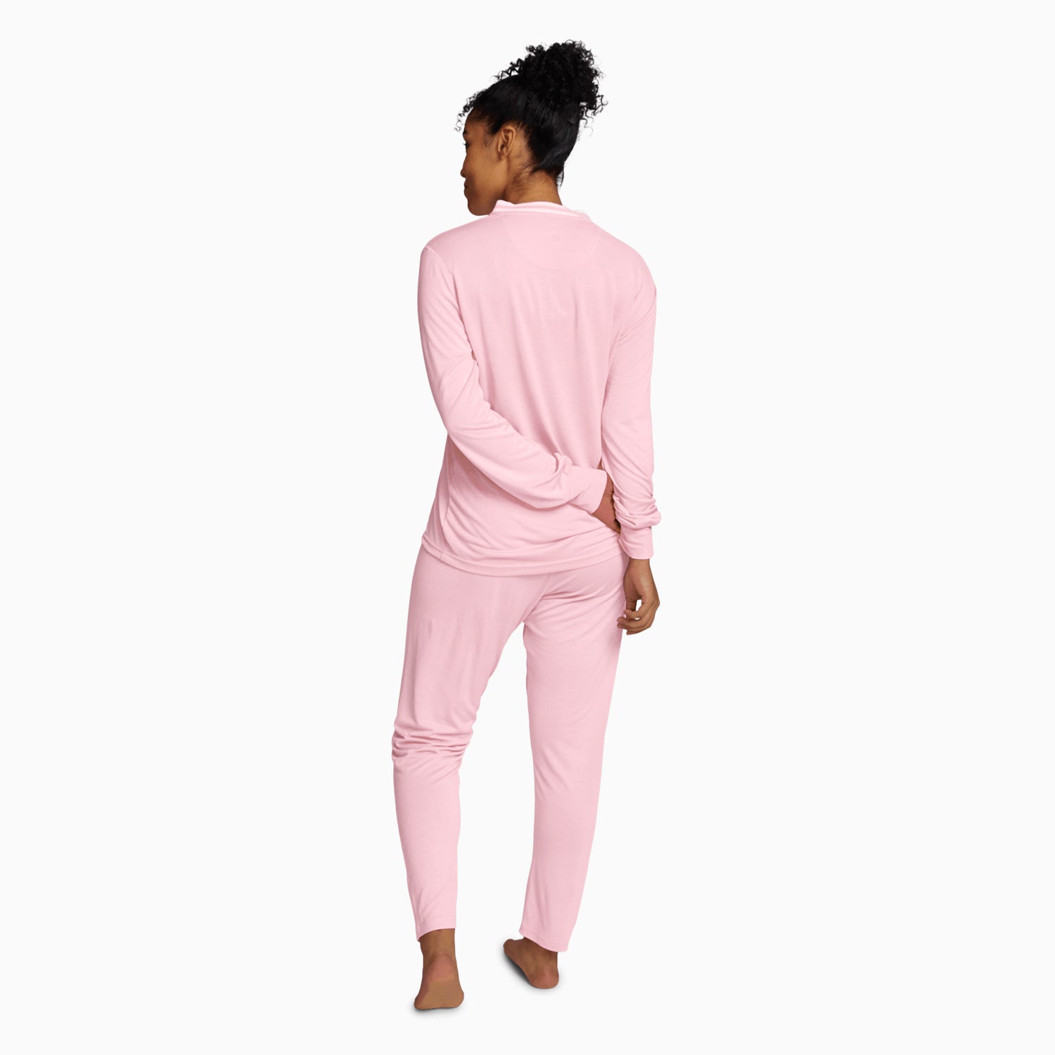 Lightweight Luxury Pajamas | Pajambys Top | Jambys | Flamingo
